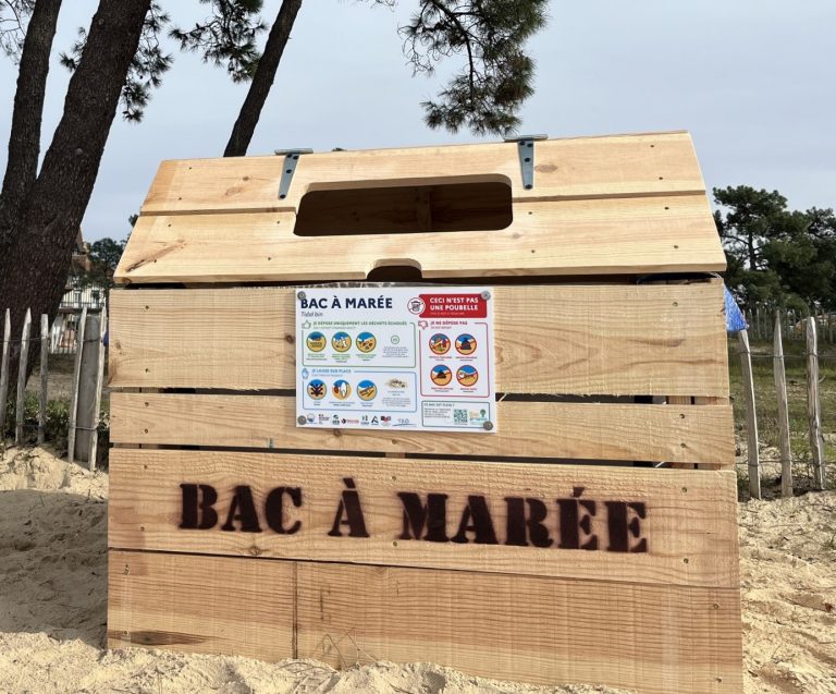 INSTALLATION D'UN BAC À MARÉE - Ville de Lanton